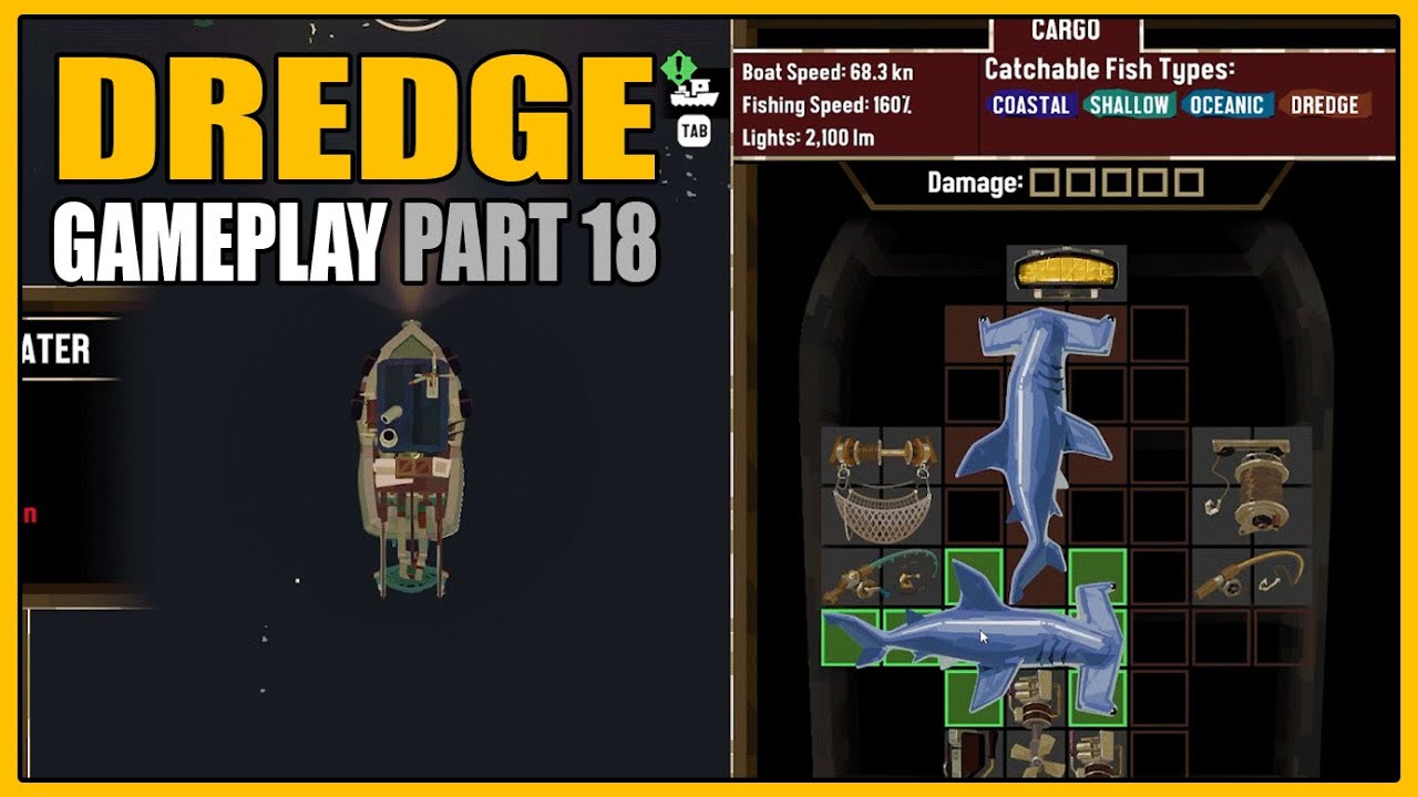 DREDGE | Gameplay Part 18 - Mr Hammerhead - YouTube