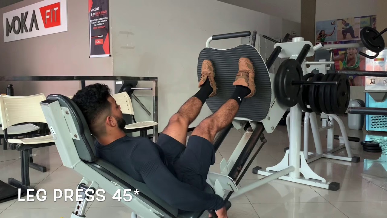 Execução correta leg press como fazer leg 45 - YouTube
