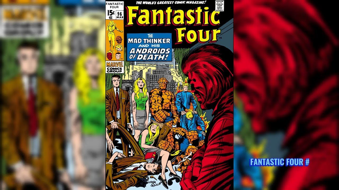 Marvel Comics History: Fantastic Four #96 (March 1970) #marvelcomics ...
