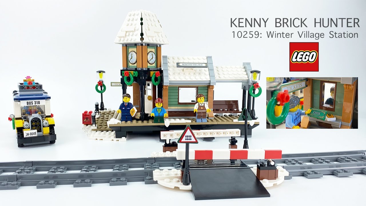 LEGO 10259: Winter Village Station - YouTube