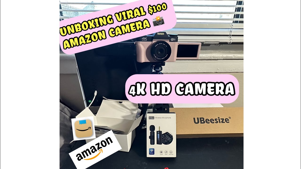 Unboxing viral $100 Amazon camera - YouTube