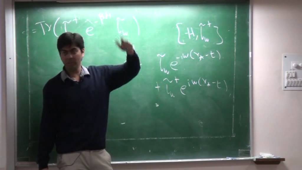 Suvrat Raju ; Black Holes & Their Puzzles ; Lecture - 9 - YouTube