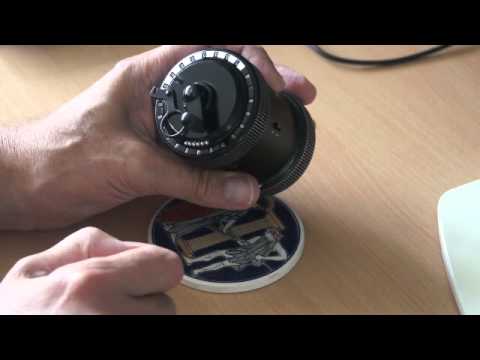 The Type II Curta calculator - YouTube