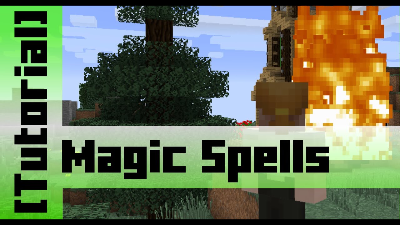 Magic Spells in Vanilla [Tutorial] Command Blocks - YouTube