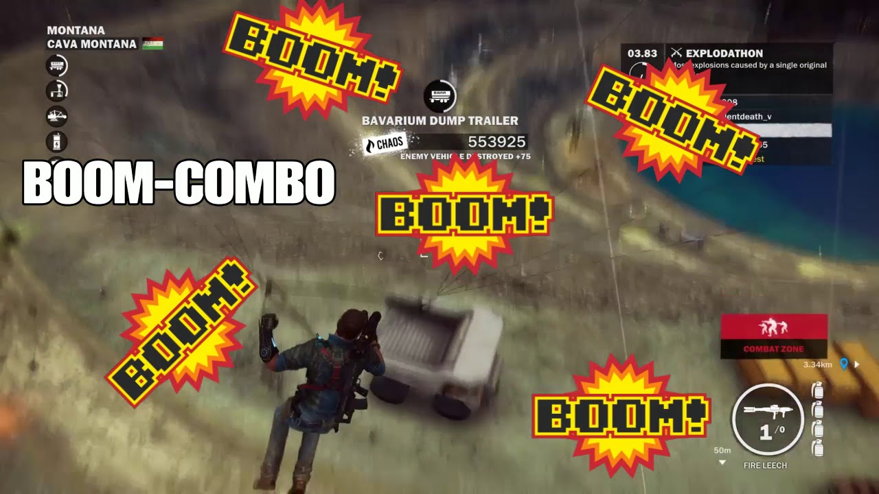 BIG BOOM BOOMS| Just cause 3 - YouTube