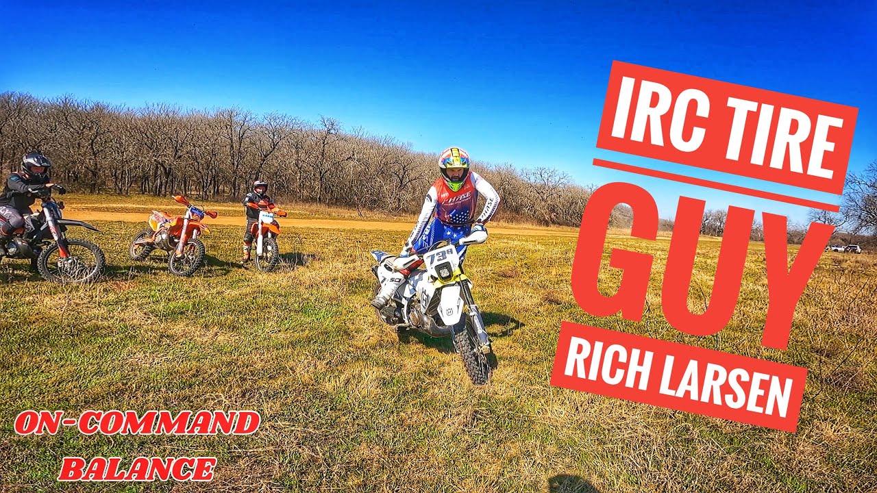 IRC TIRE GUY RICH LARSEN ON-COMMAND BALANCE DRILLS #practice #dirtbike ...