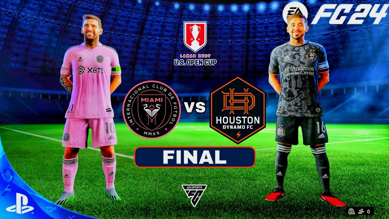 EA SPORTS FC 24 - Inter Miami Vs Dynamo / FINAL - U.S Open Cup - PS5 ...