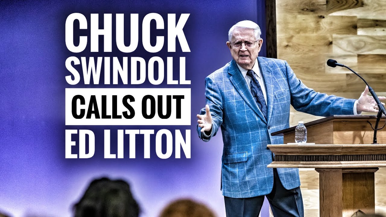 Chuck Swindoll calls out Ed Litton | Plagiarism is Wrong | - YouTube