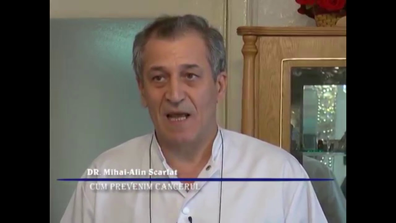 Dr. Alin Scarlat - Cum prevenim cancerul - partea a II-a - YouTube