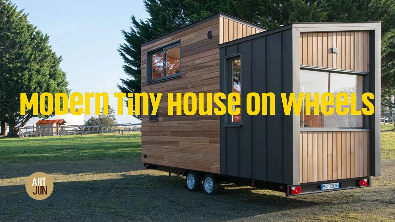 This Modern Tiny House Supports A Full-Time Life On Wheels With A ...