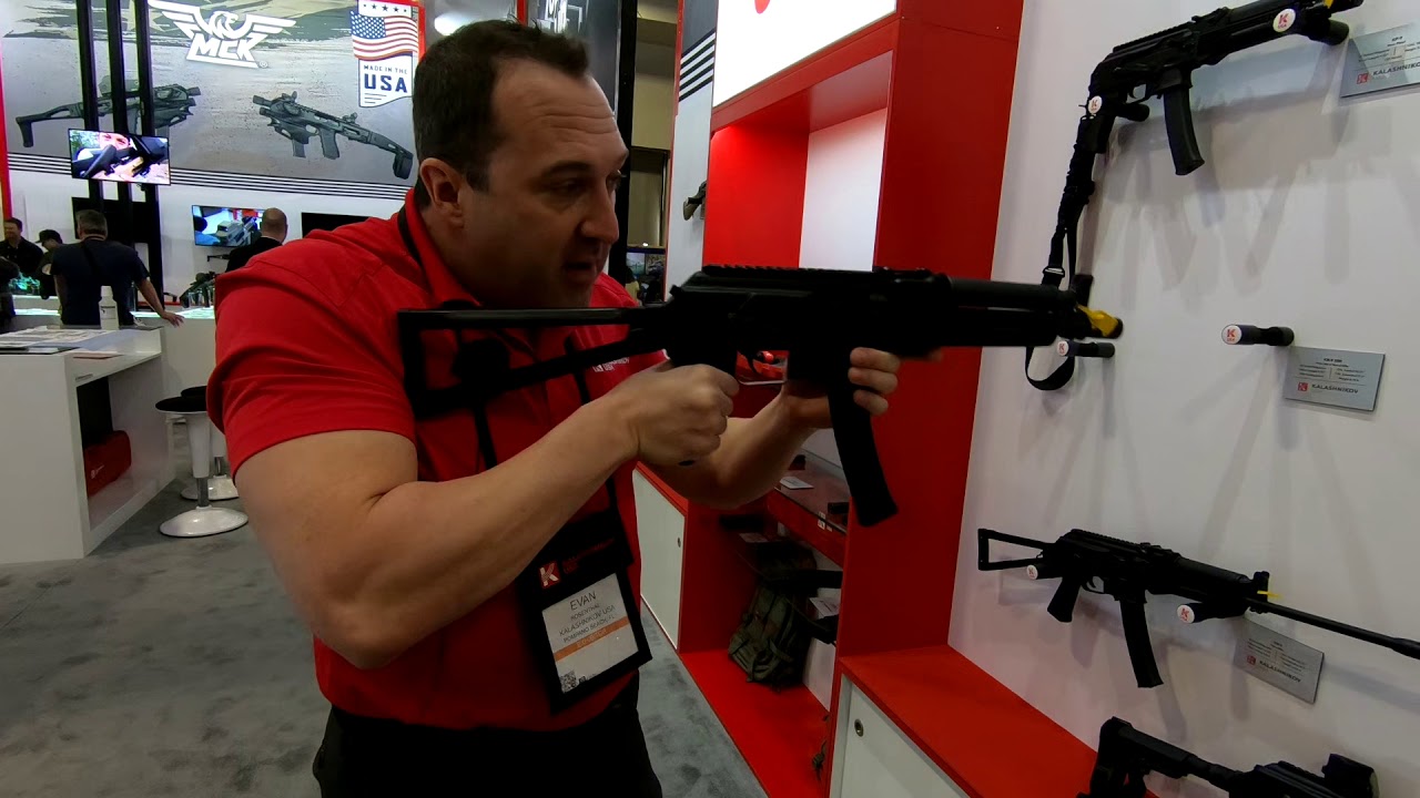 Kalashnikov KR9 & KP9 SHOT Show 2019 - YouTube