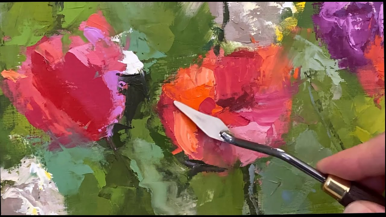 NEXT EPISODE - Painting Tulips #tulips #artwork - YouTube
