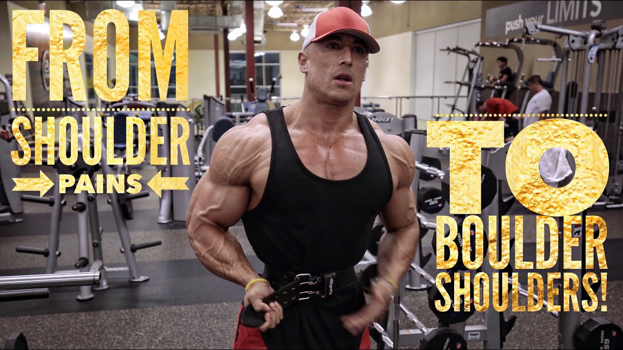 FROM SHOULDER PAINS - TO BOULDER SHOULDERS! - YouTube