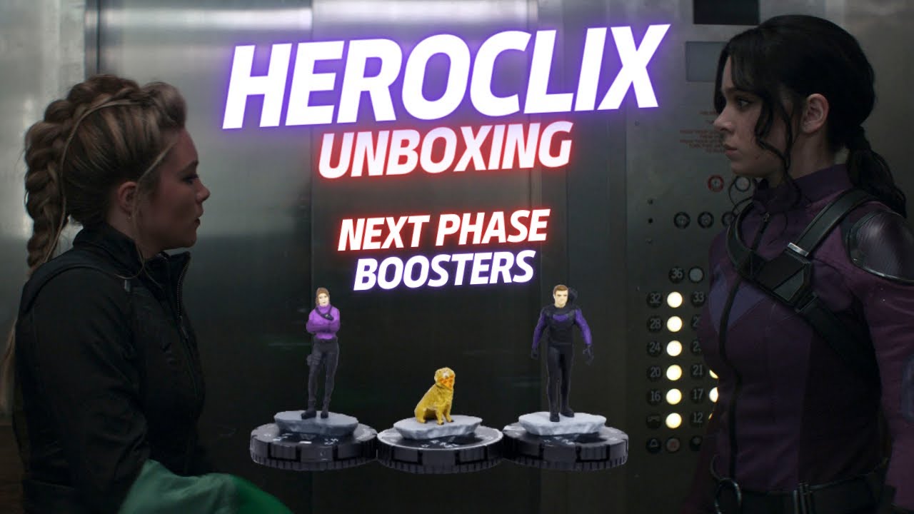 HeroClix - Unboxing - Next Phase Boosters - YouTube