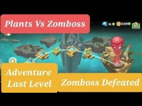 Plants vs Zombies 2 (Pvz2) Adventure Last Level - YouTube