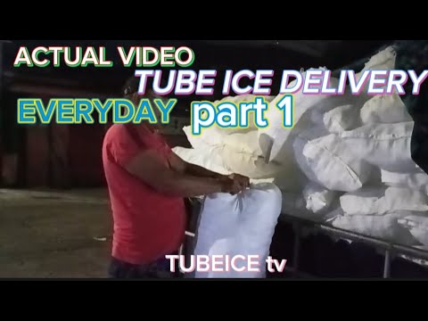ACTUAL VIDEO || TUBE ICE DELIVERY EVERYDAY PART 1 - YouTube
