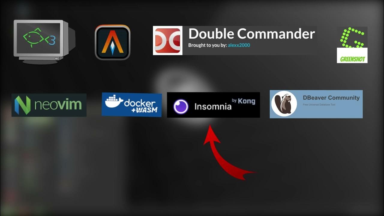 Tools for developers - Neovim, fish, tmux, lazygit, fzf, double commander, dbever, insomnia ...