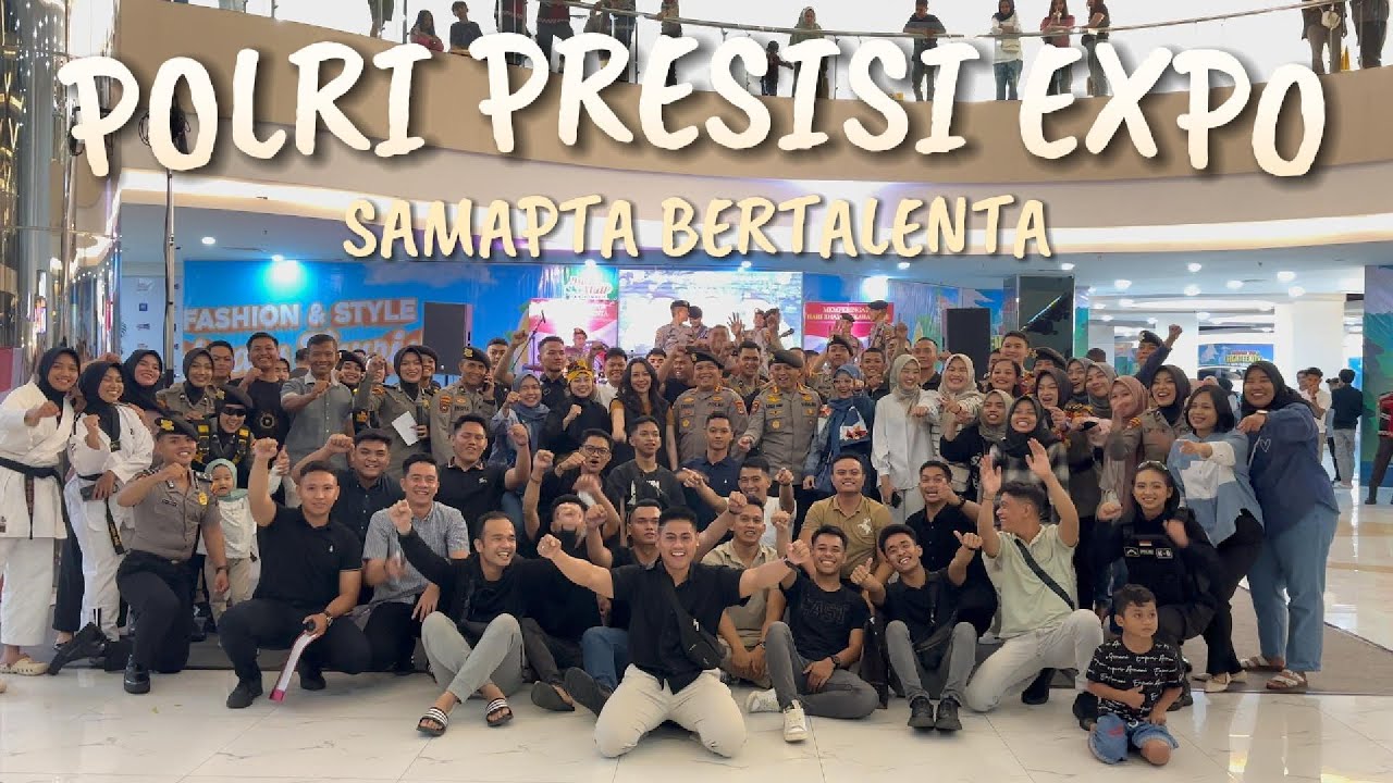 POLRI PRESISI EXPO-SAMAPTA BERTALENTA - YouTube
