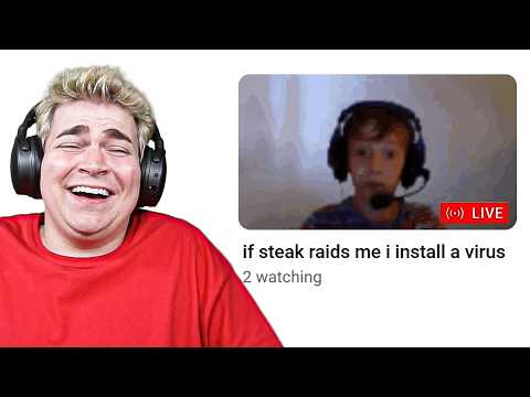 if steak raids me i install a virus