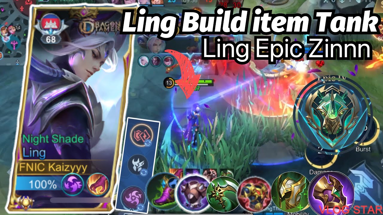 Ling Kaizy Build Tank with Enemy. Ling road to mythic glory - # ...