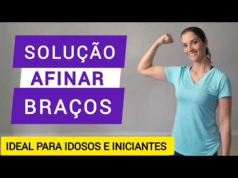 Melhor treino para SECAR BRAÇOS em casa - sem equipamentos | Leila Franz