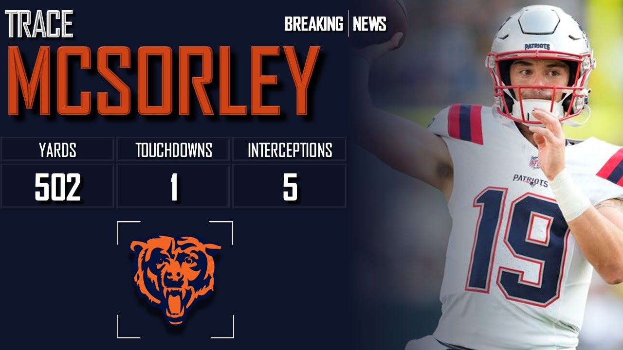 CHICAGO BEARS: Trace McSorley ᴴᴰ - YouTube