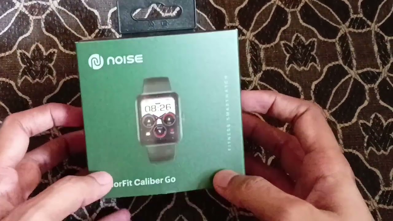 noise colorfit caliber go smartwatch unboxing - YouTube