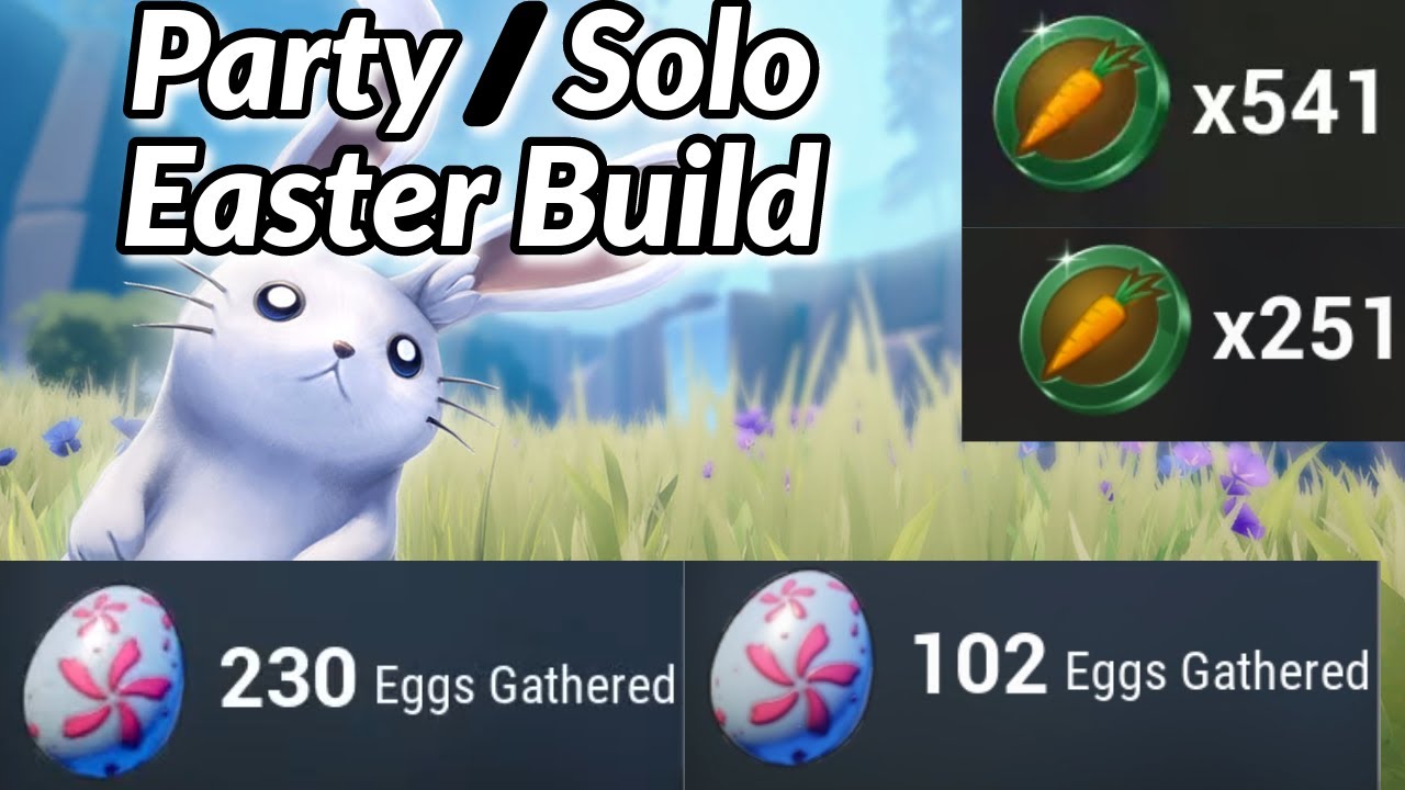 Egg and Carrot Farm Build - Dauntless Springtide - Easter Event. - YouTube