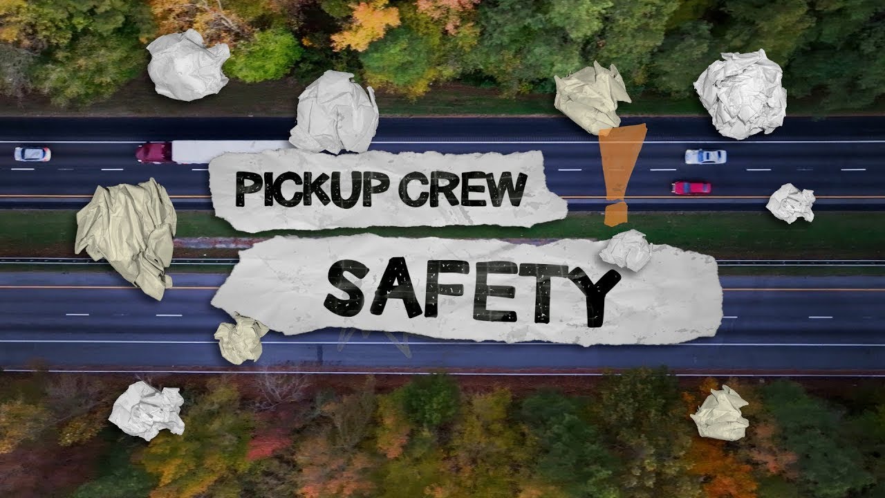 MDOT SHA Adopt-A-Highway Pickup Crew Safety Video - YouTube