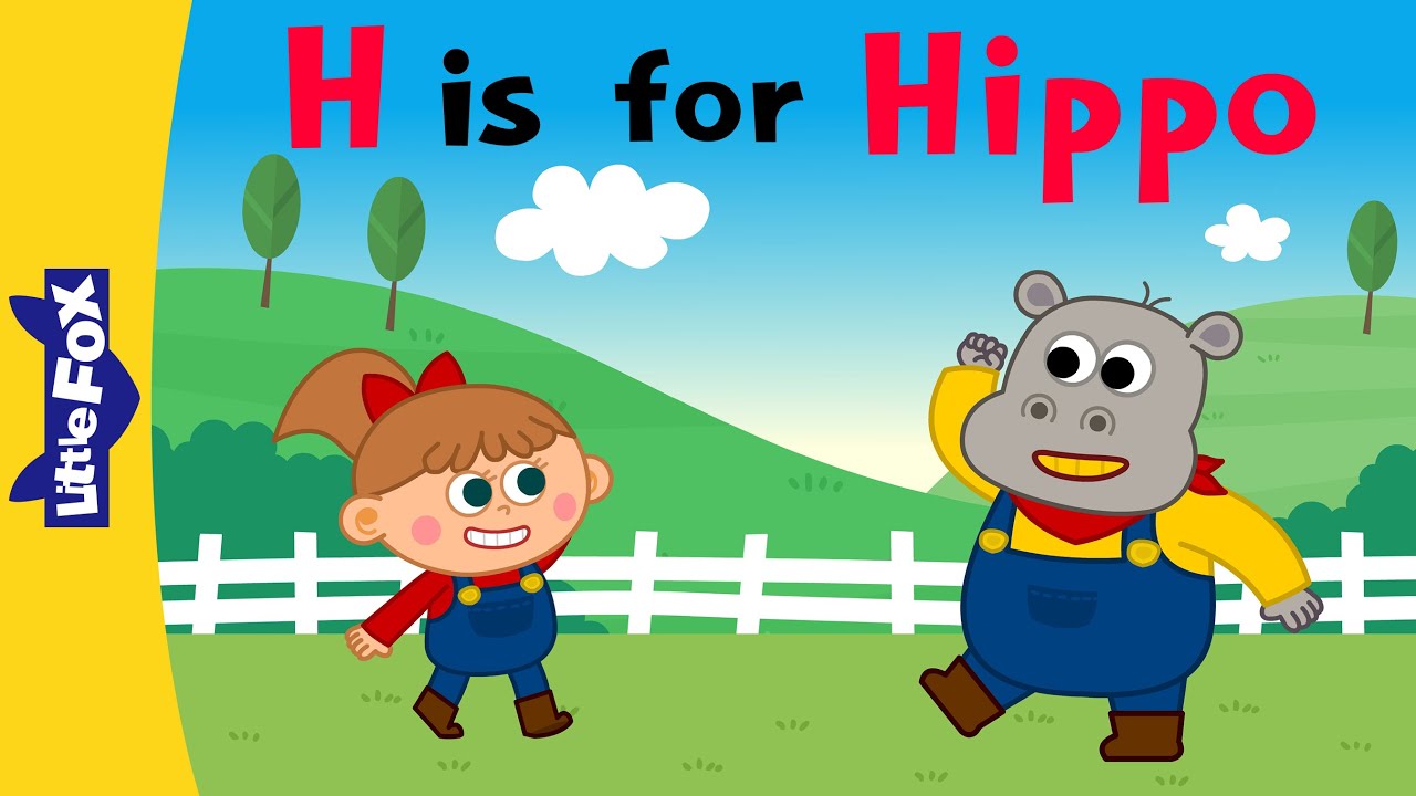 H is for Hippo! | Phonics for Kindergarten | Alphabet Sounds and Songs ...