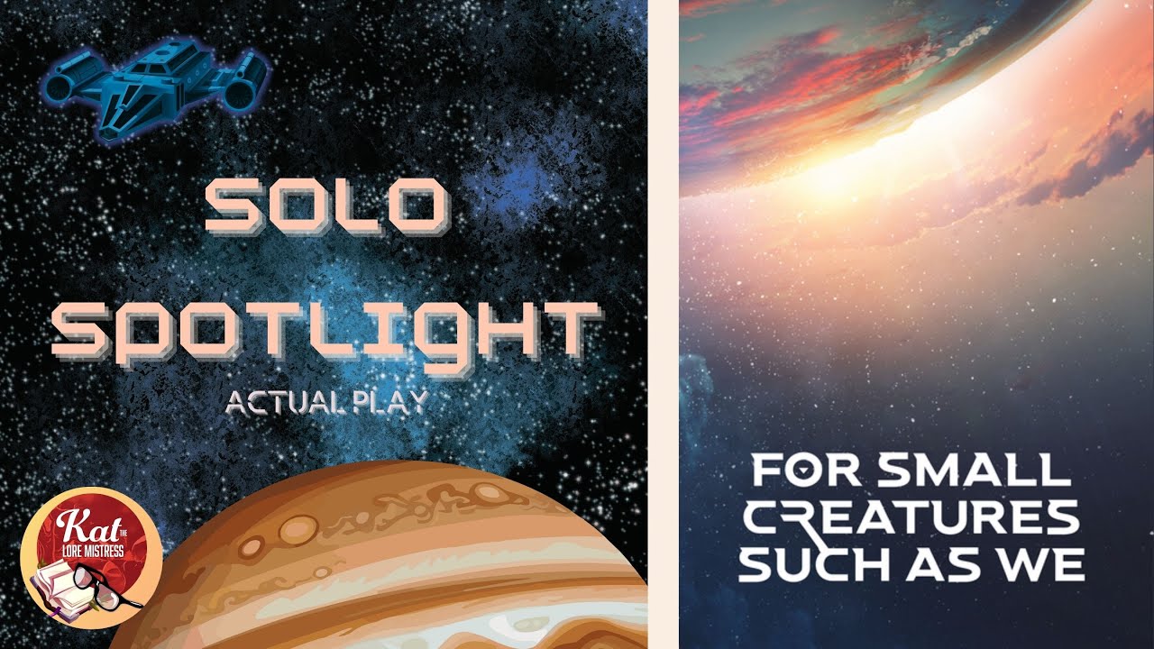 Solo Spotlight: For Small Creatures Such As We - YouTube