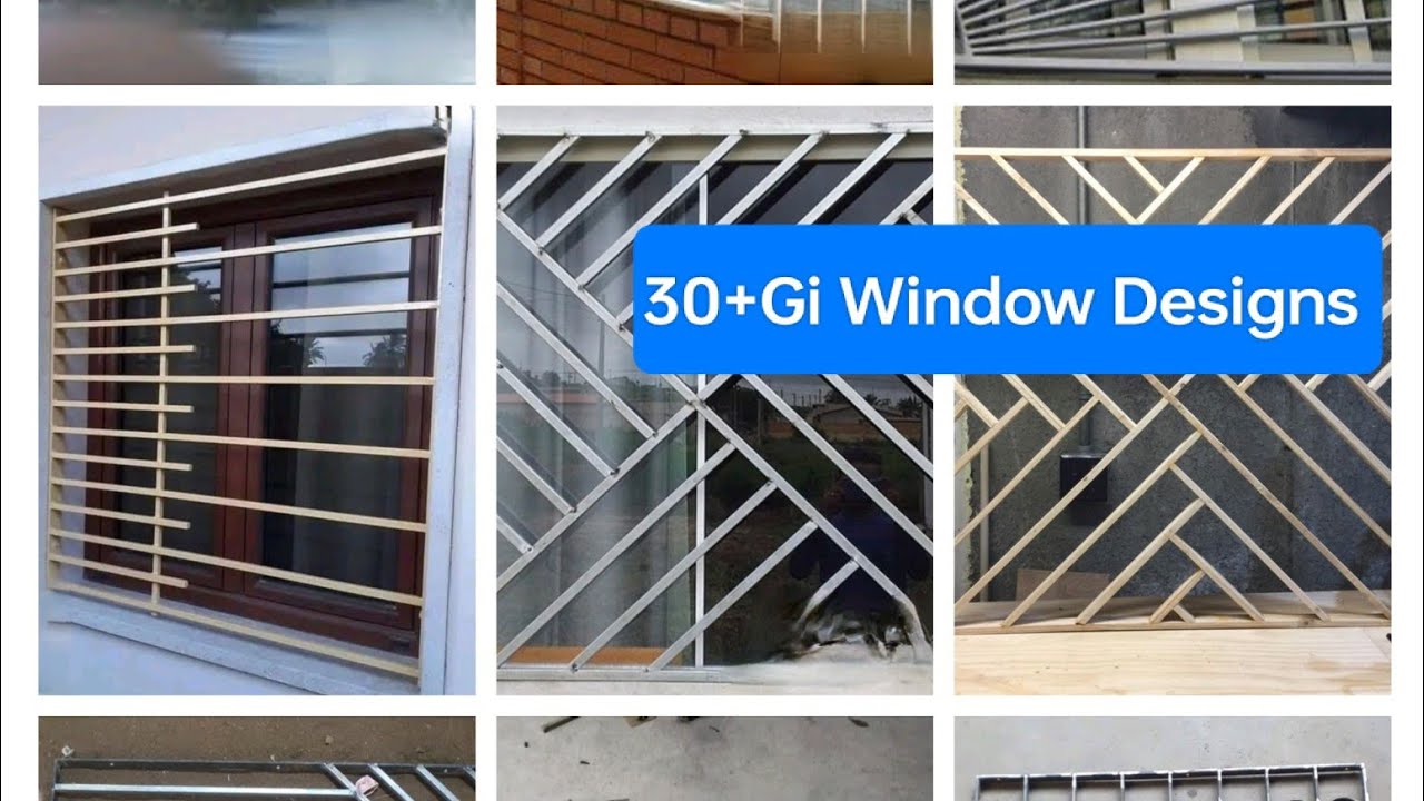 Simple Gi Window Designs. | 30+ Gi Window Designs - YouTube