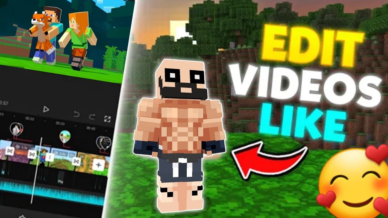How to edit minecraft videos like a pro in capcut🔥 - YouTube