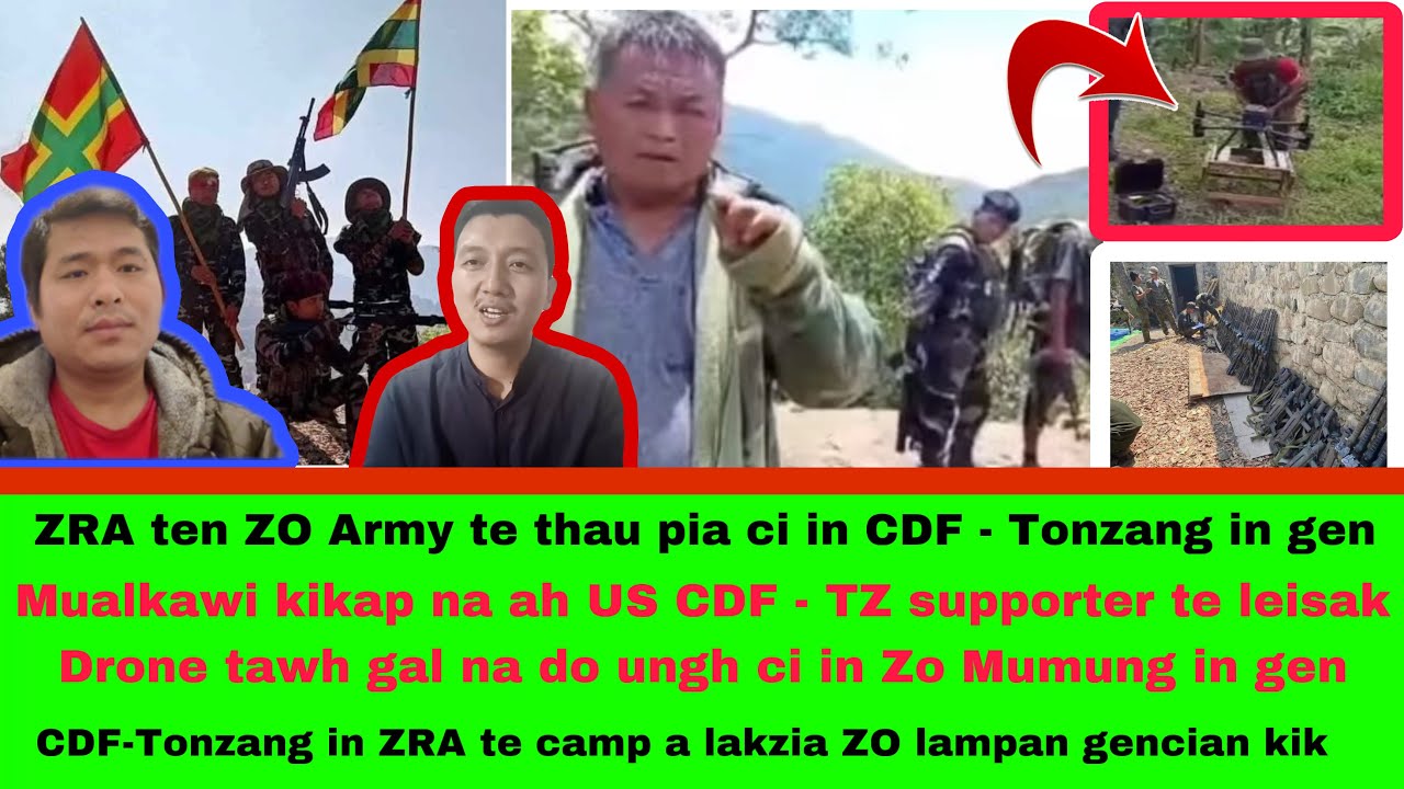 Zogam thuthang ZRA leh CDF - Tonzang te kikal buaina - YouTube