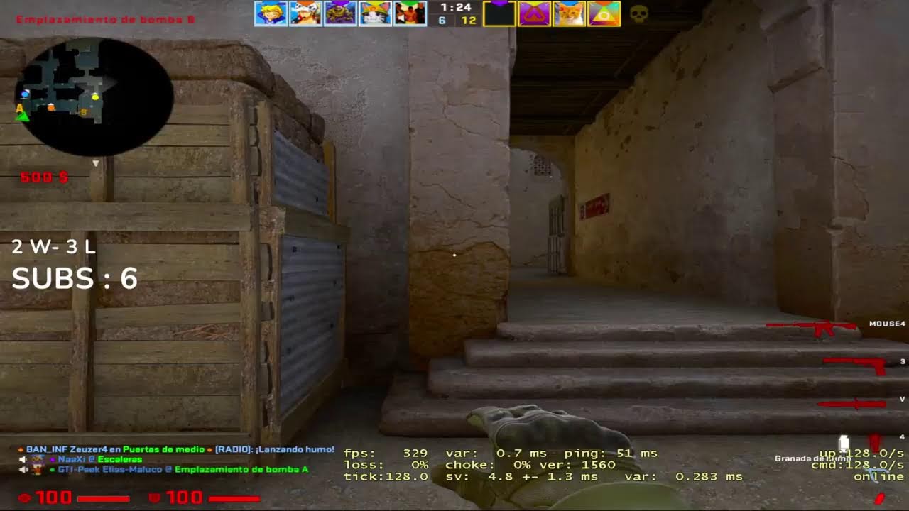 NOCHE DE FACEIT INTENTANDO SUBIR ELO!! !yt !skins !hub - YouTube
