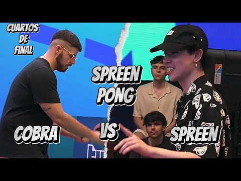 SPREEN VS COBRA - CUARTOS DE FINAL | SPREEN PONG - YouTube