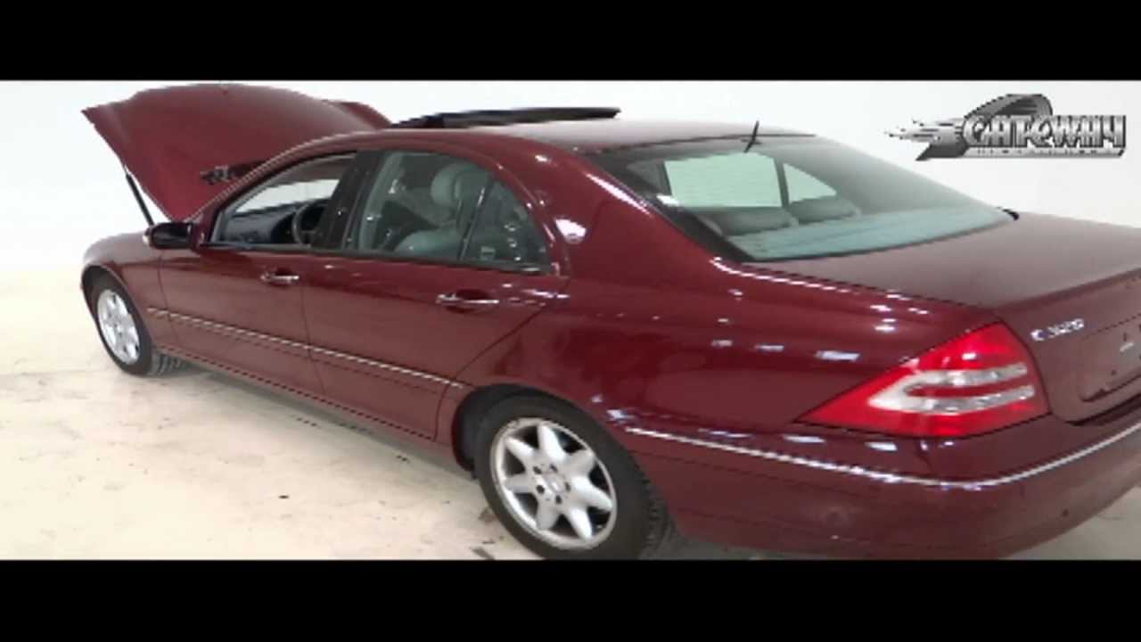 2001 Mercedes-Benz C320 - YouTube