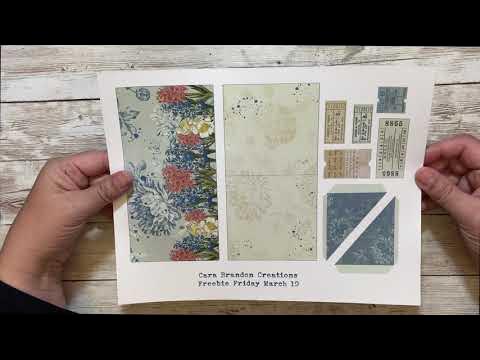 Make with Me Freebie Friday March 19 - YouTube