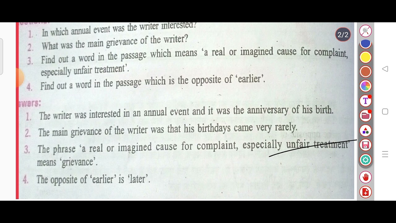 High and inter 9th ,11th class unseen passage for all - YouTube