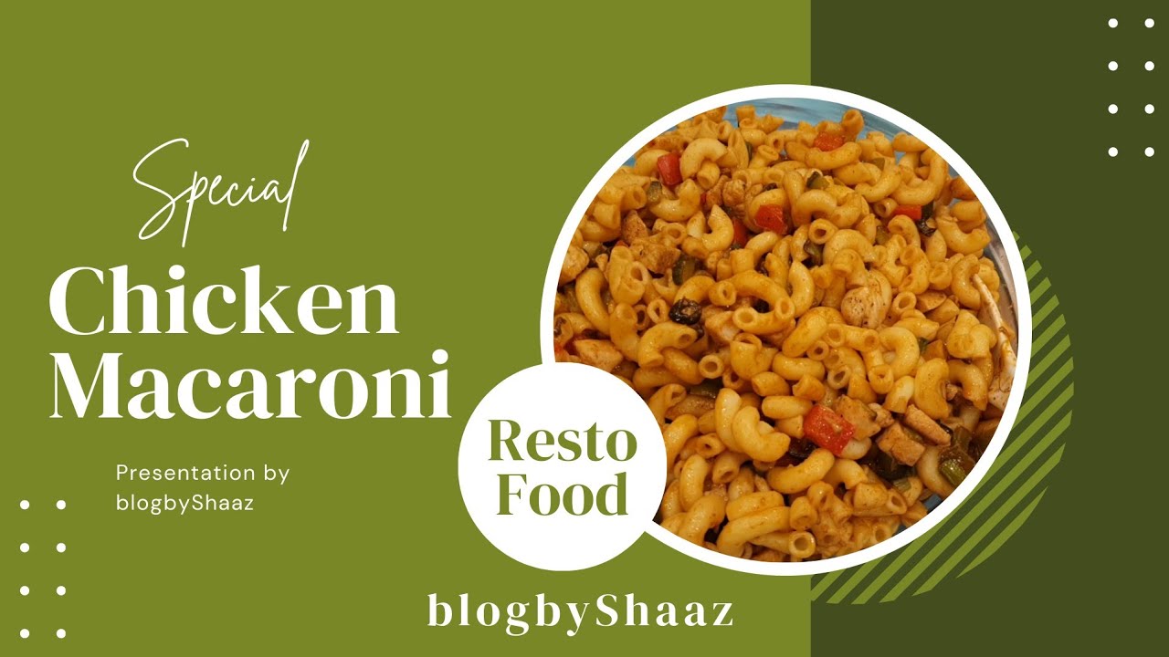 delicious makroni at home... - YouTube