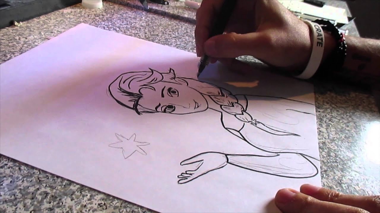 #Inktober - Day 25 - Elsa From Frozen - YouTube