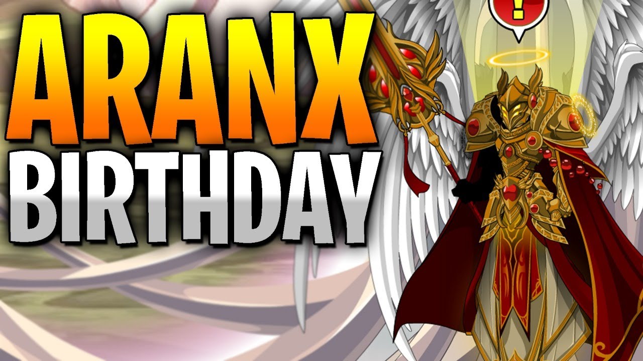 Aranx's Birthday! New Items and more! AQW - YouTube