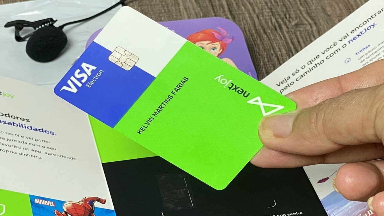 Chegou o Cartão Visa internacional da NextJoy, confira - YouTube