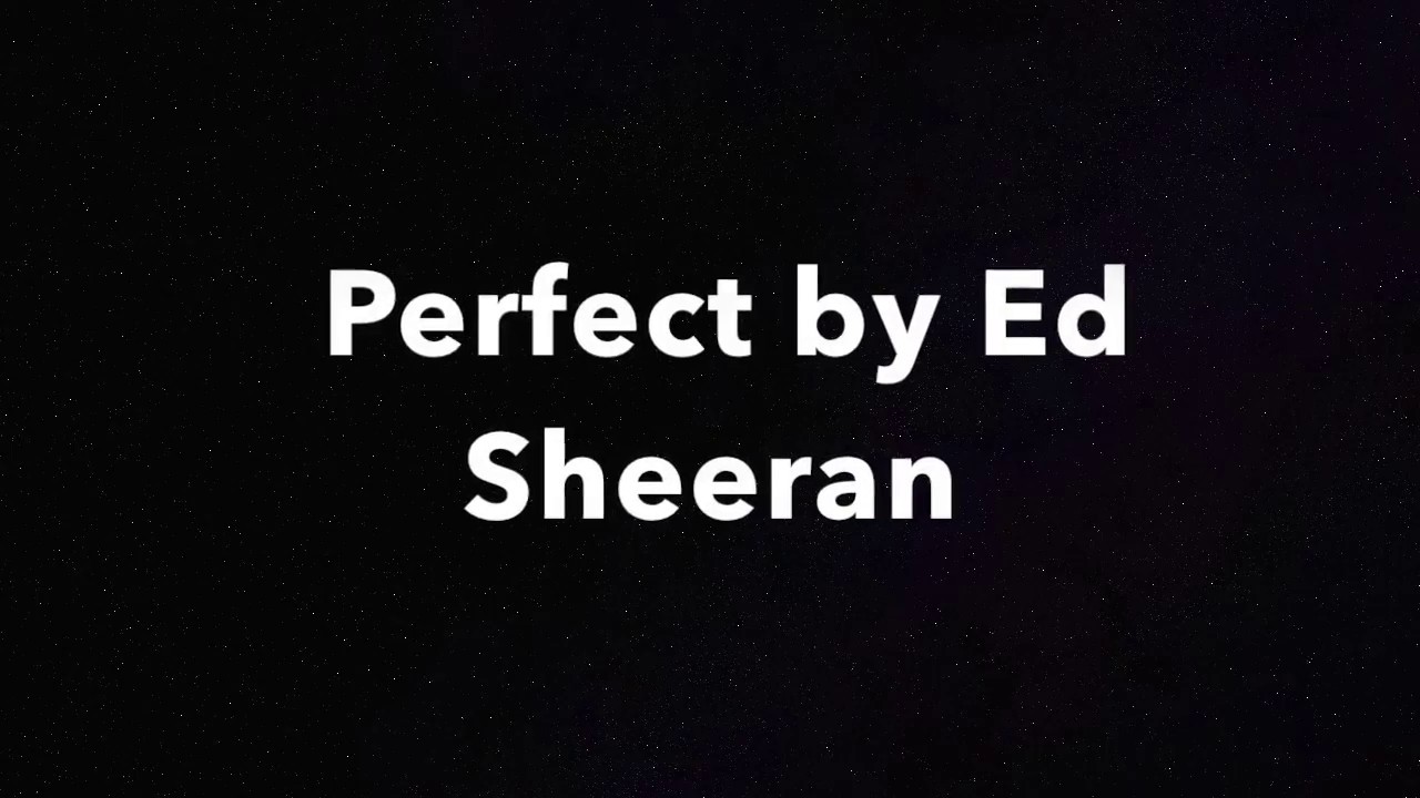Cover: Perfect by Ed Sheeran - YouTube