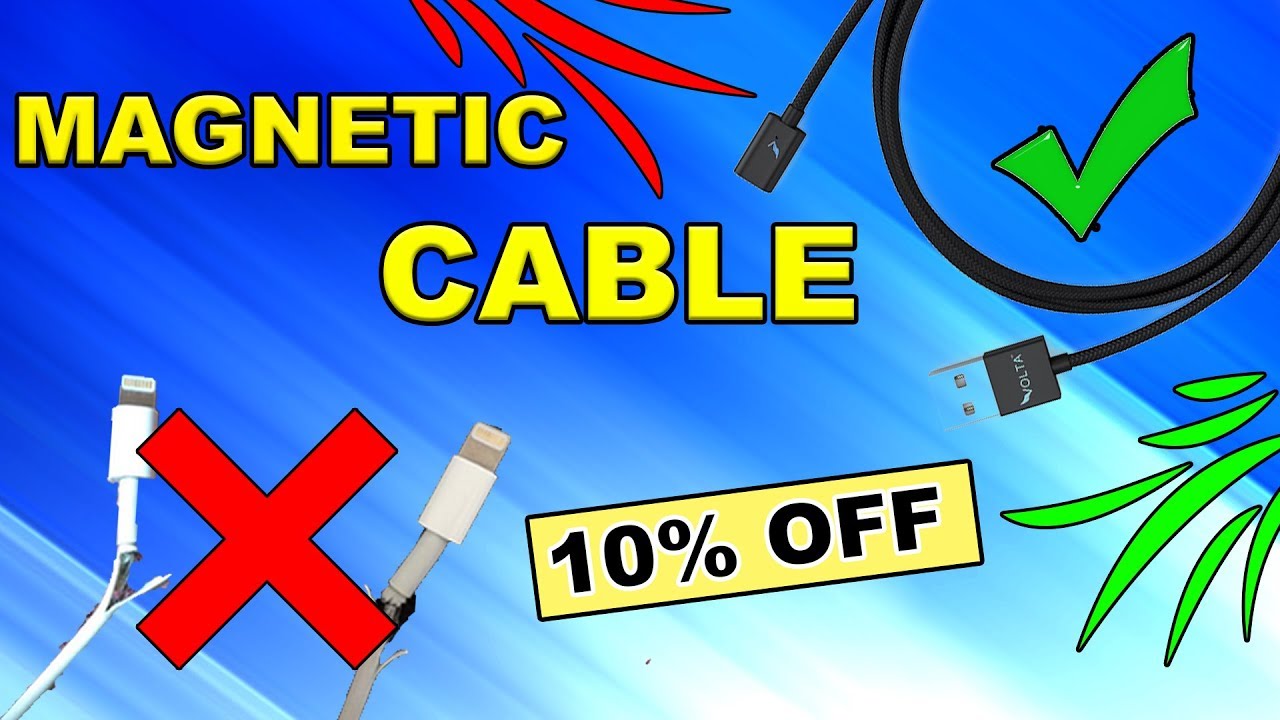 Magnetic Charger for Android , iOS | Unbreakable Cable | Grab it now ...