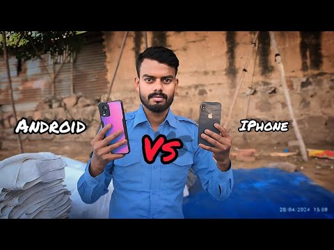 iPhone Vs Android Phone Working Video | Iphone vs Android Phone compare video. KK VLOGHUB - YouTube