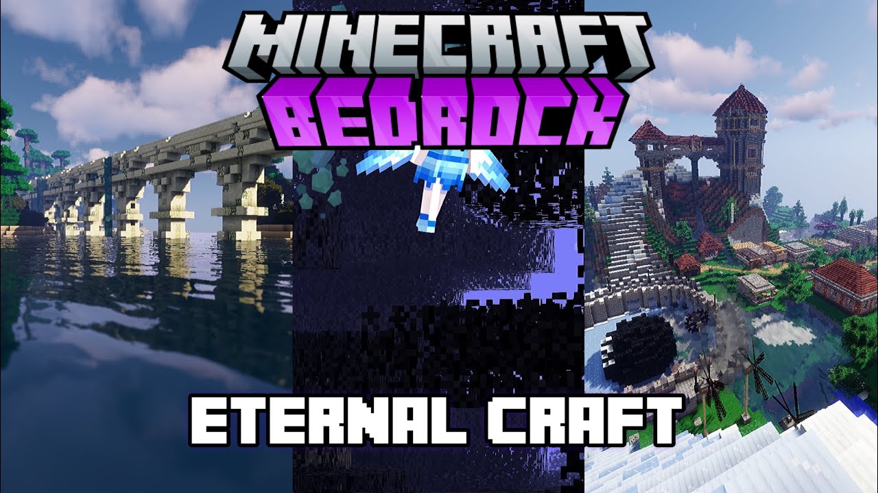 How To Turn Minecraft Bedrock Edition Into Eternal Craft - YouTube
