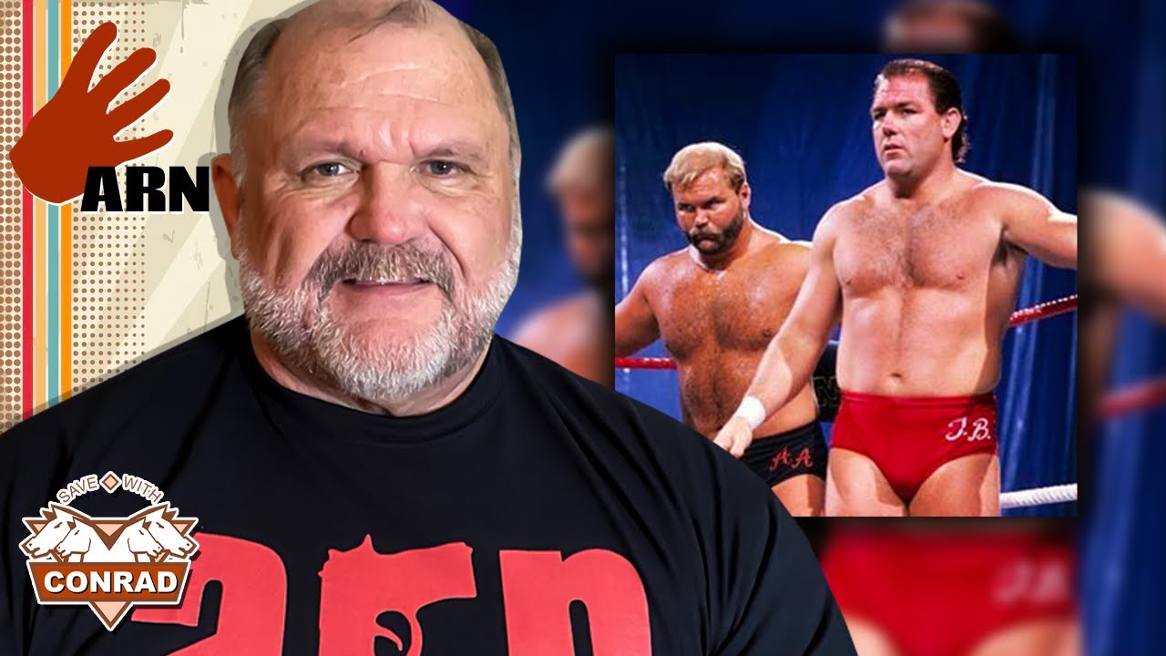 Arn Anderson calls a Nov 17 1988 promo and tag team match in WWF - YouTube