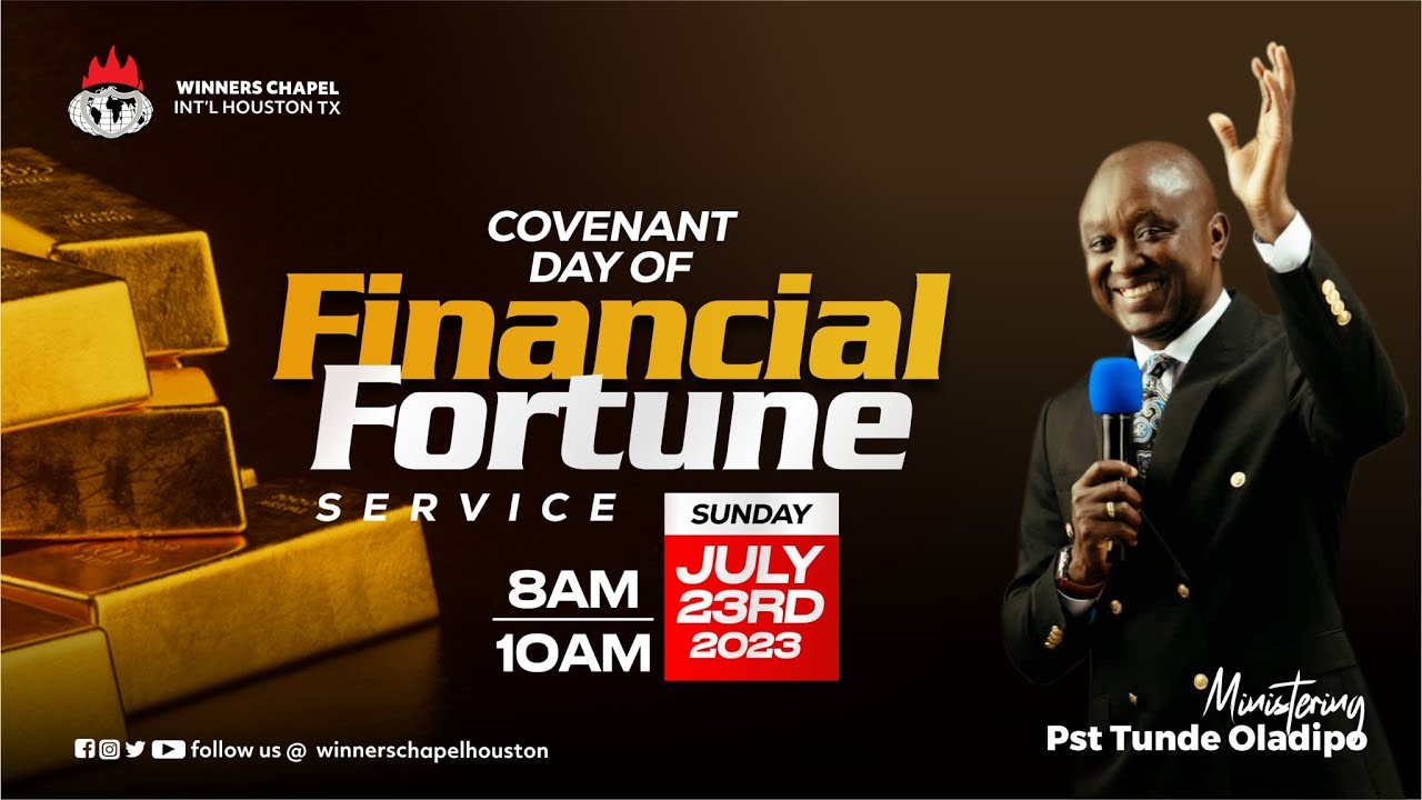 COVENANT DAY OF FINANCIAL FORTUNE SERVICE - YouTube