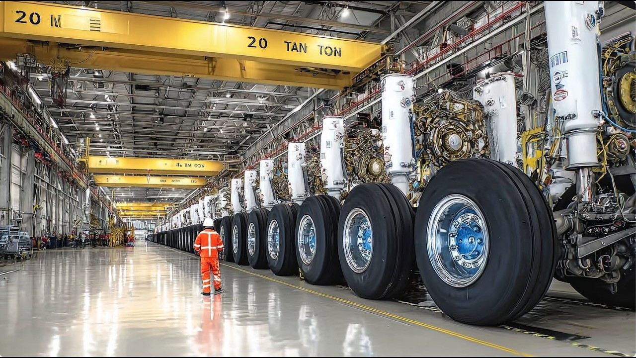 Aircraft Tire Manufacturing & Landing Gear Maintenance – Inside ...